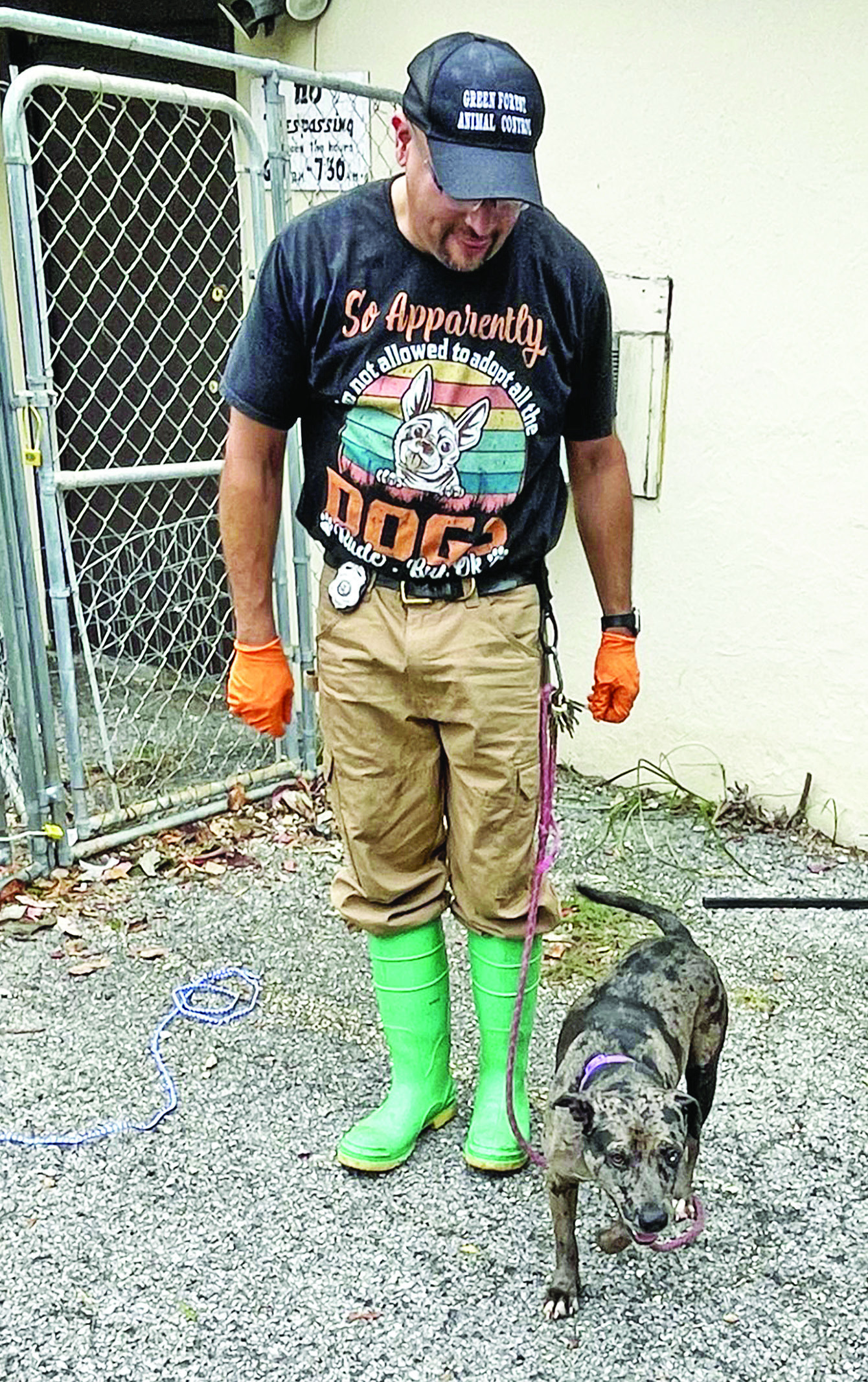 Animal control officer embraces role serving Green Forest - Carroll ...